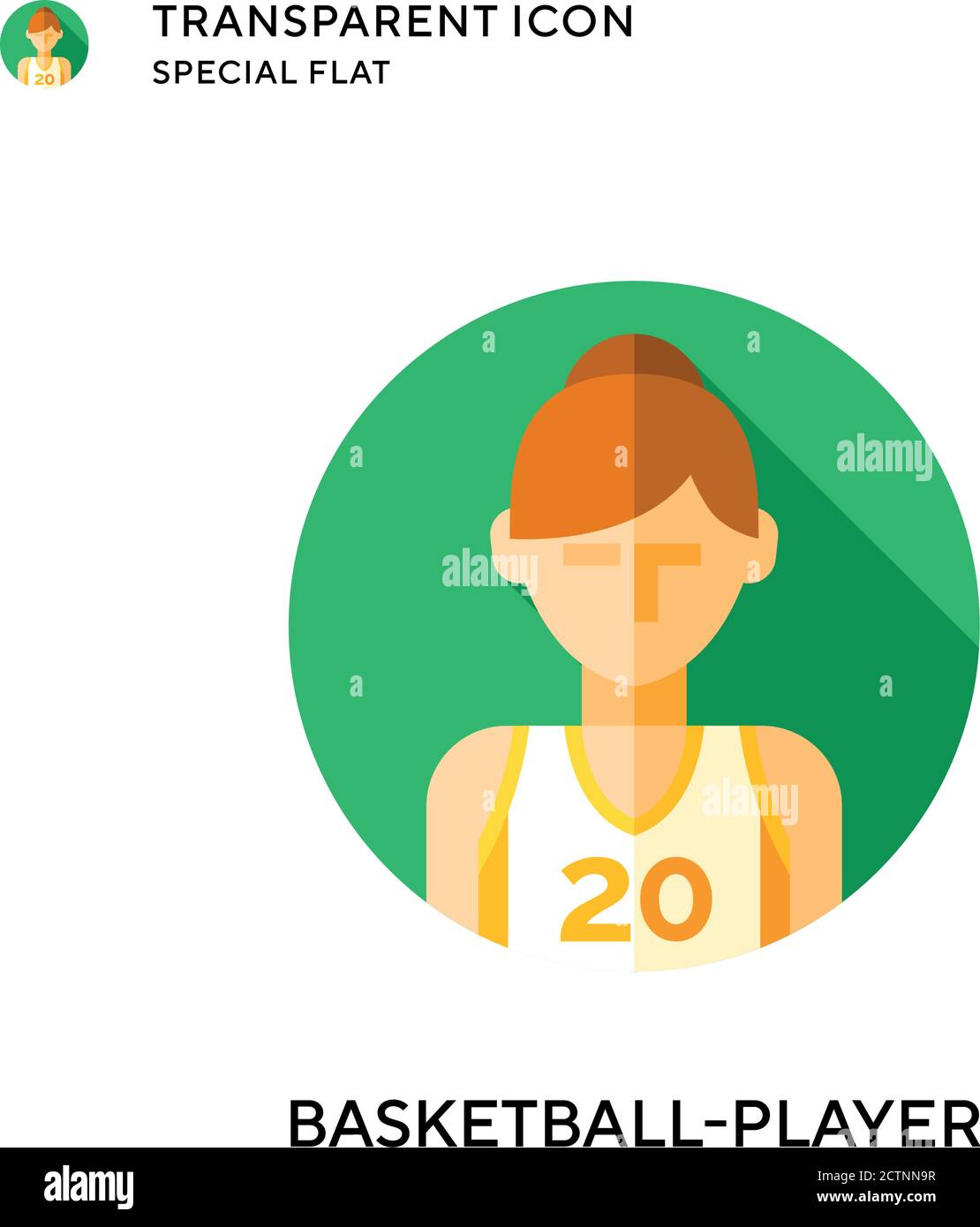 Portrait basketball player Stock Vector Images - Alamy
