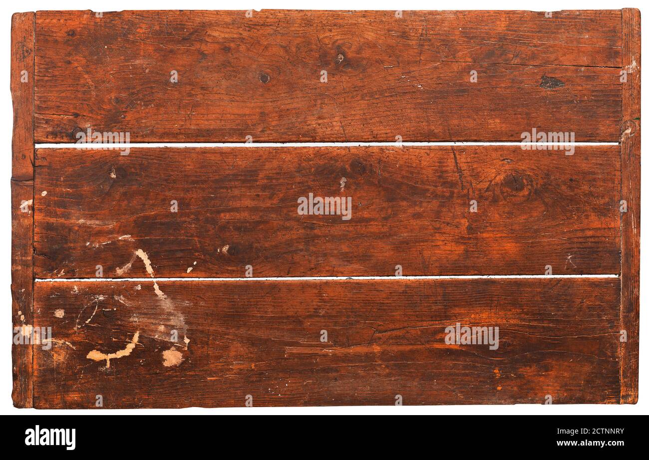 Wood plank on white background Stock Photo - Alamy