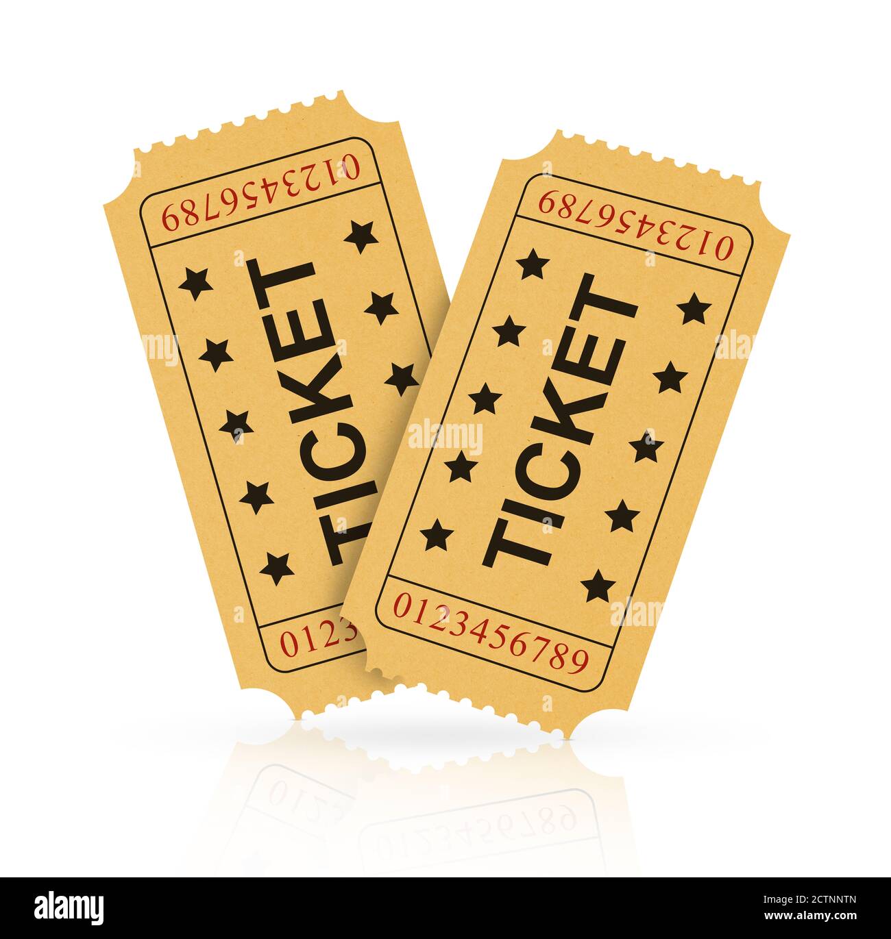 Number tickets hi-res stock photography and images - Alamy