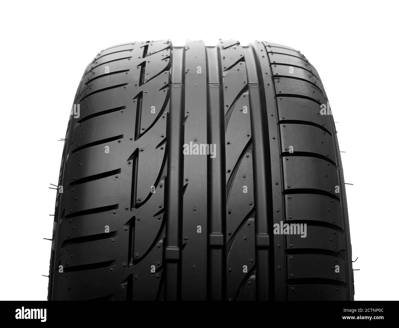Car tire close-up, isolated on white Stock Photo - Alamy