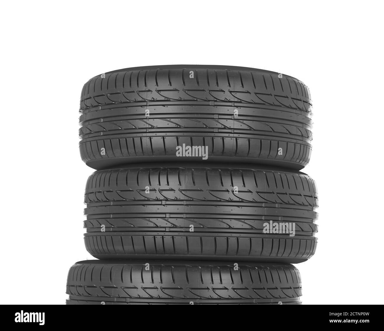 Car tires isolated on white Stock Photo - Alamy