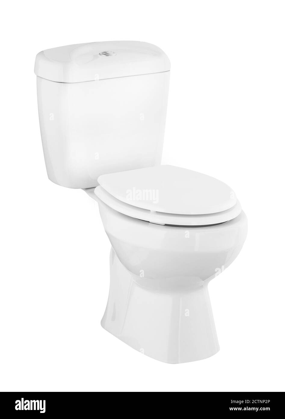 Toilet isolated on white Stock Photo - Alamy