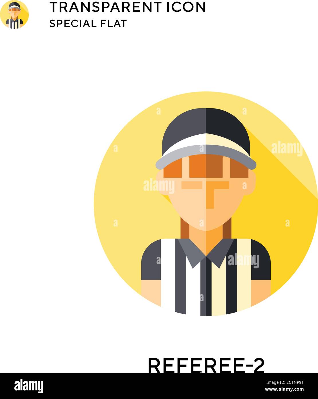 Football soccer referee argument Stock Vector Images - Alamy