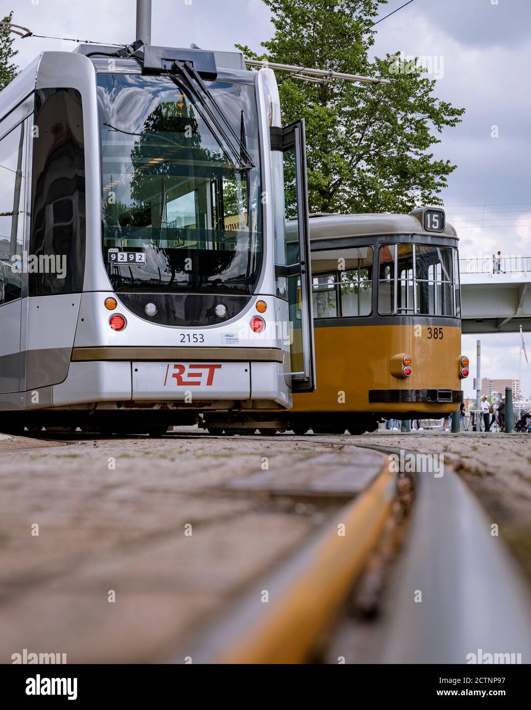 Tram tramway transport rotterdam hi-res stock photography and images ...