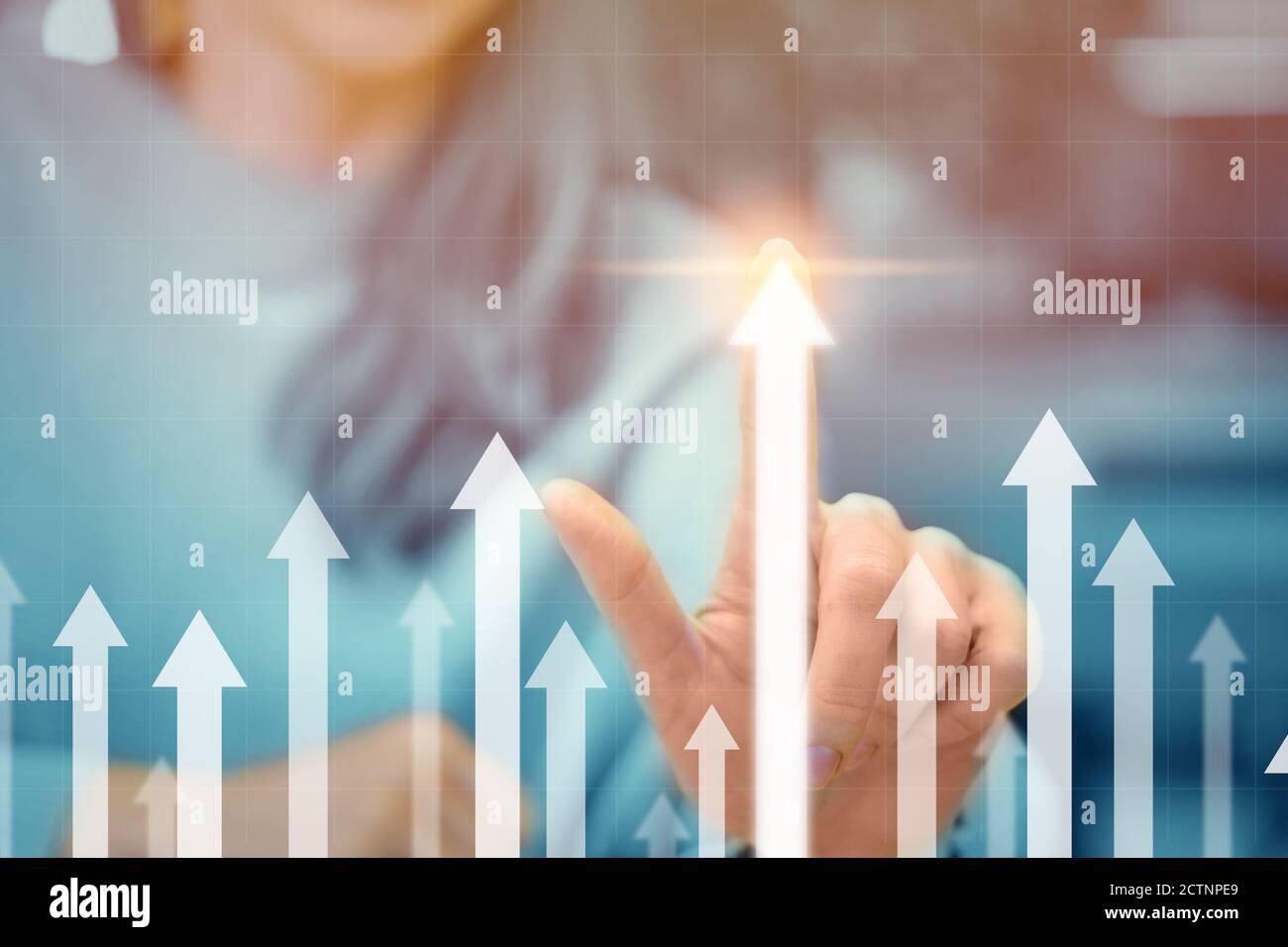 Upward arrows hi-res stock photography and images - Alamy