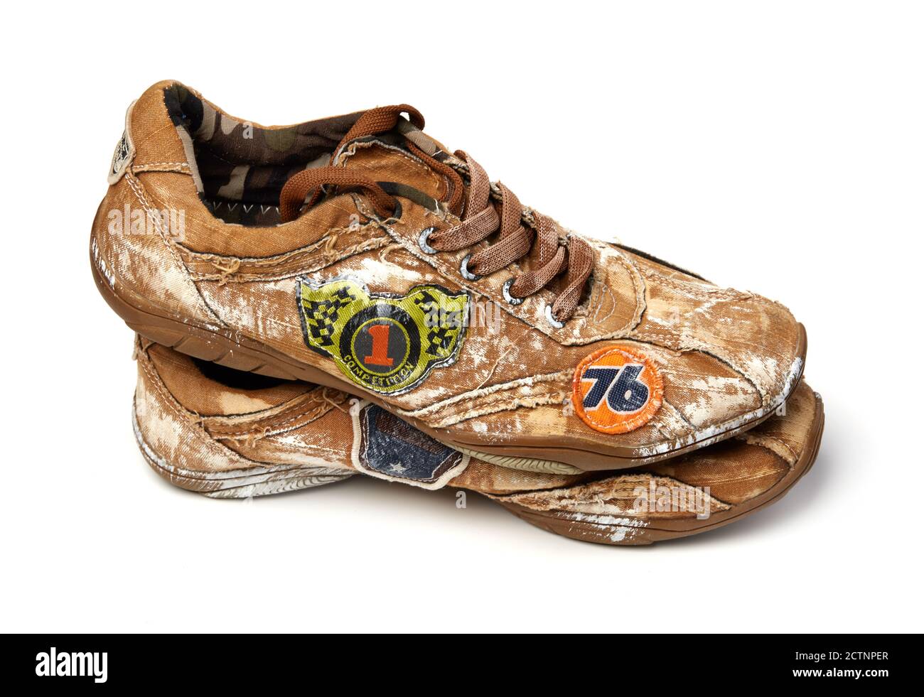 Abandoned shoes Cut Out Stock Images & Pictures - Alamy