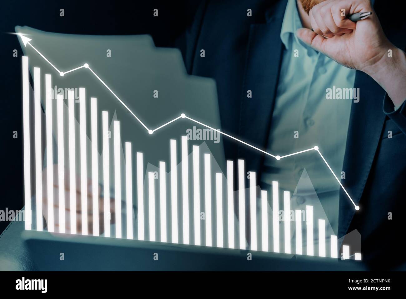 Personal finance graphs hi-res stock photography and images - Alamy