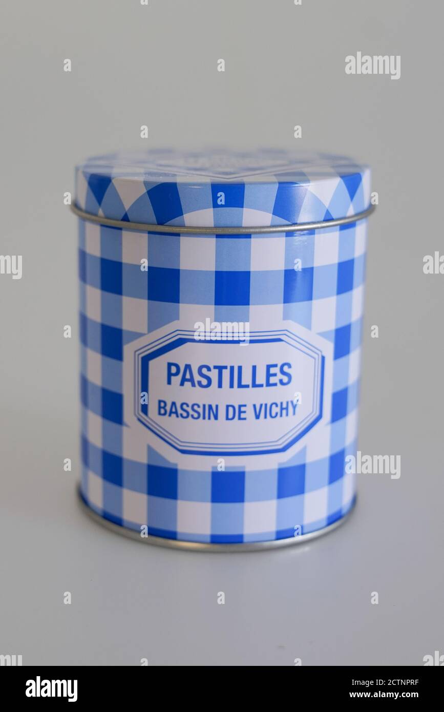 Bordeaux , Aquitaine / France - 09 20 2020 : pastille vichy in ...