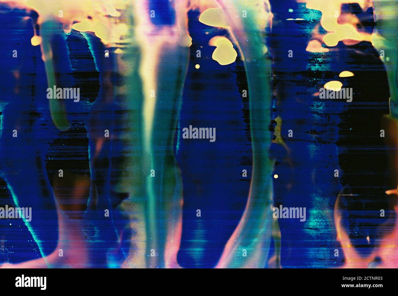 Vintage distressed blurry and grained photo background. Damaged camera ...