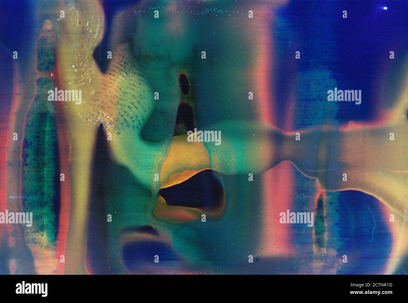 Vintage distressed blurry and grained photo background. Damaged camera ...