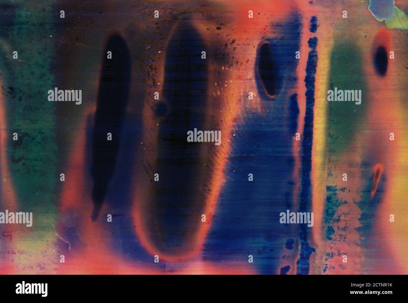 Vintage distressed blurry and grained photo background. Damaged camera ...