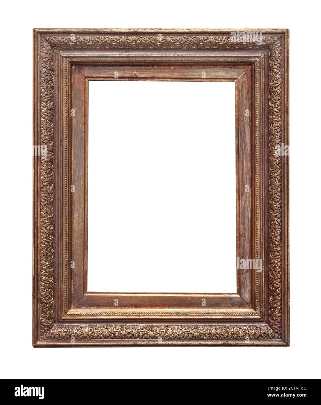 Vintage picture frame isolated Stock Photo - Alamy
