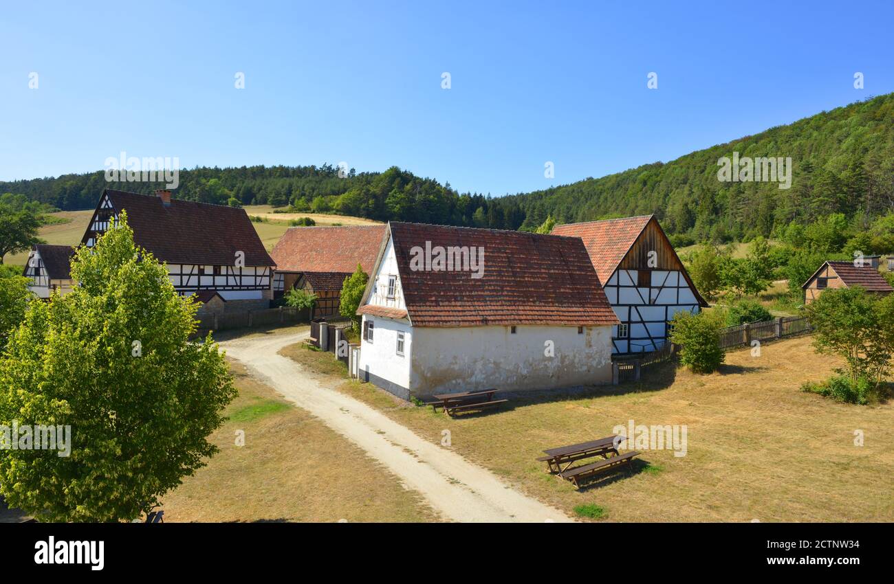 Garden old german farmhouse hi-res stock photography and images - Alamy