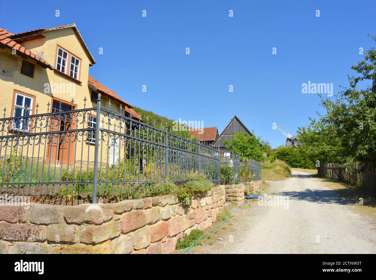 Garden old german farmhouse hi-res stock photography and images - Alamy