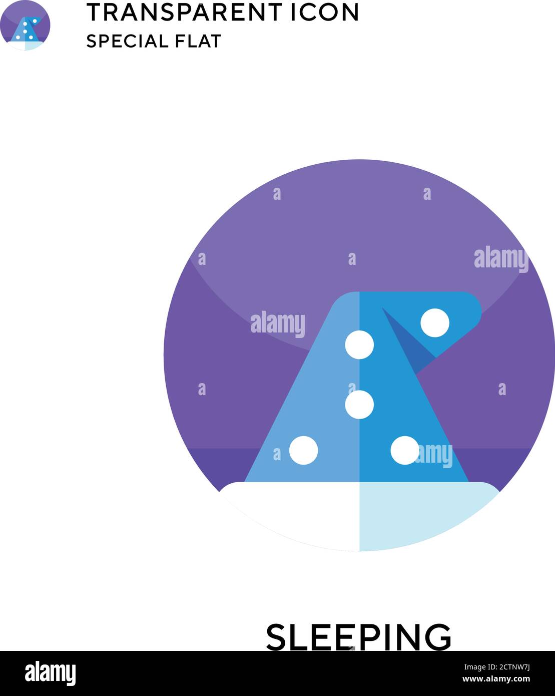 Sleeping bed adult above Stock Vector Images - Alamy