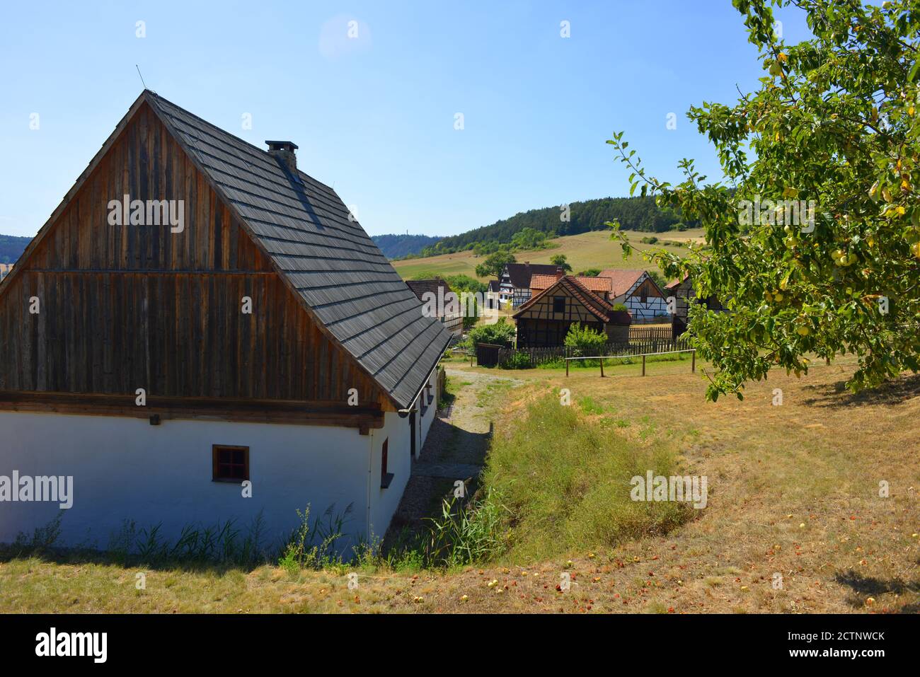 Garden old german farmhouse hi-res stock photography and images - Alamy