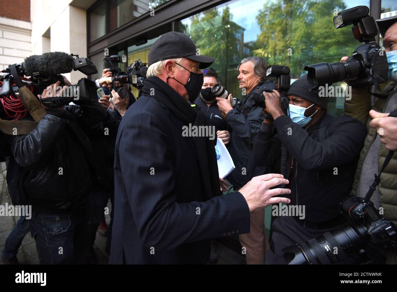 Photo Must Be Credited ©Alpha Press 079965 24/09/2020 Boris Becker ...