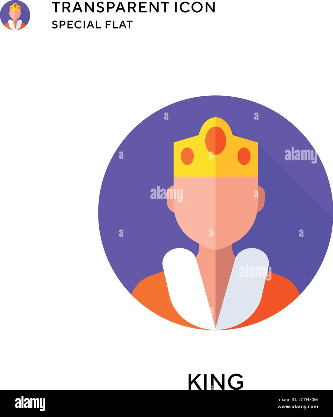 African king crown Cut Out Stock Images & Pictures - Alamy