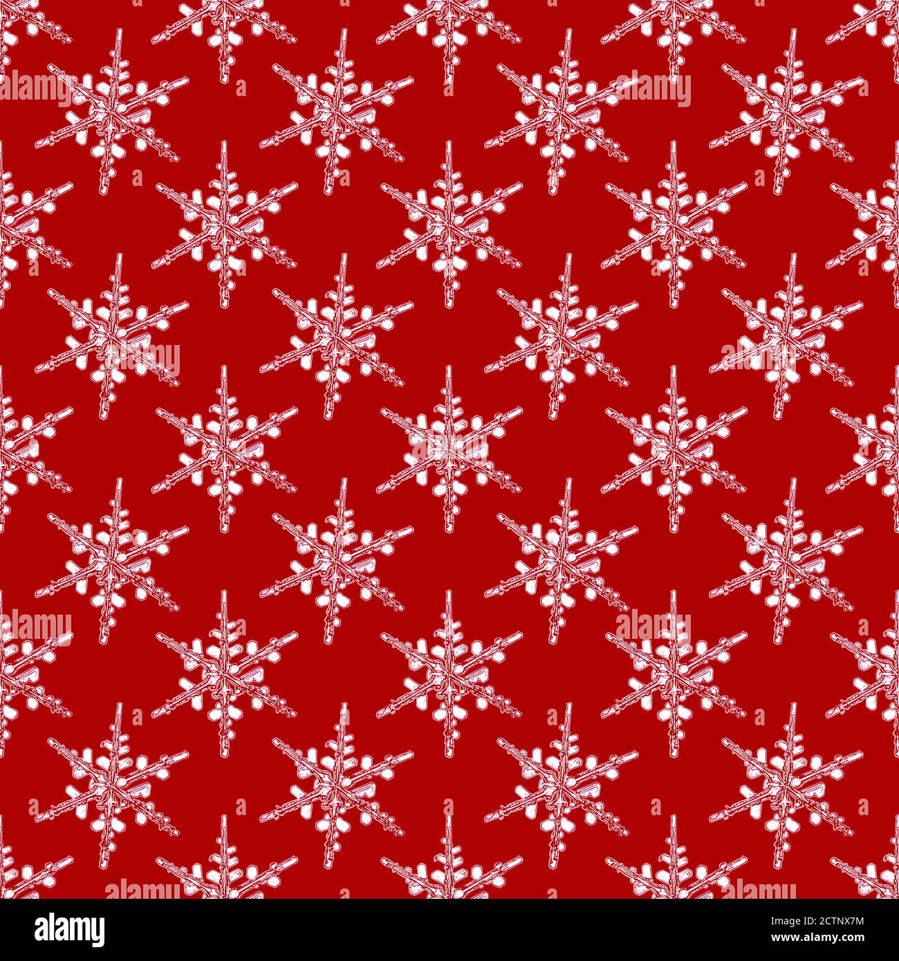 Snowflakes seamless pattern snow background hi-res stock photography ...