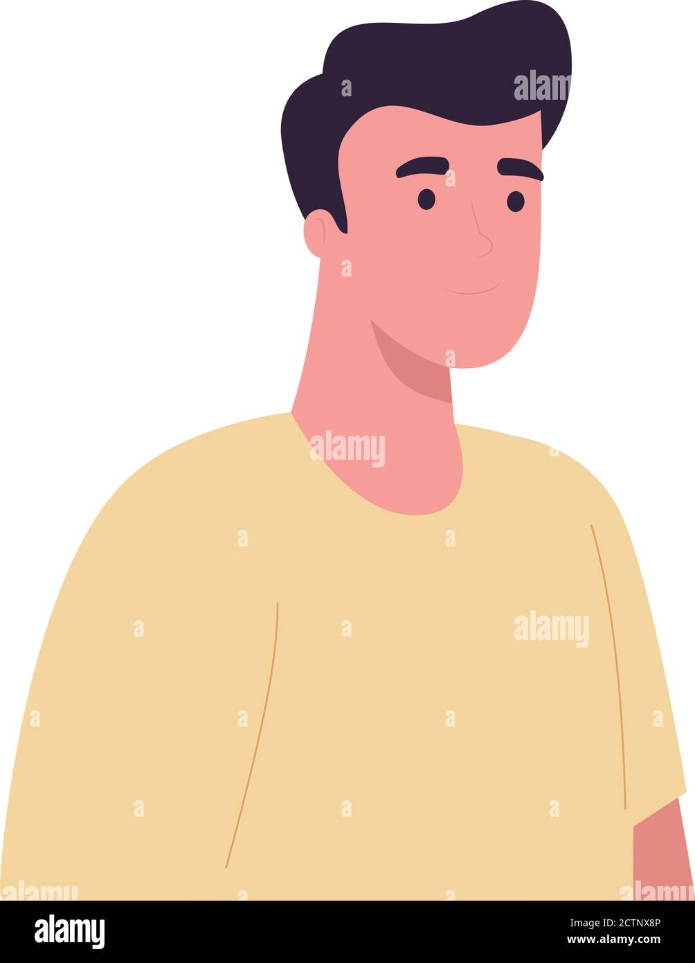 Isolated man cartoon vector design Stock Vector Image & Art - Alamy