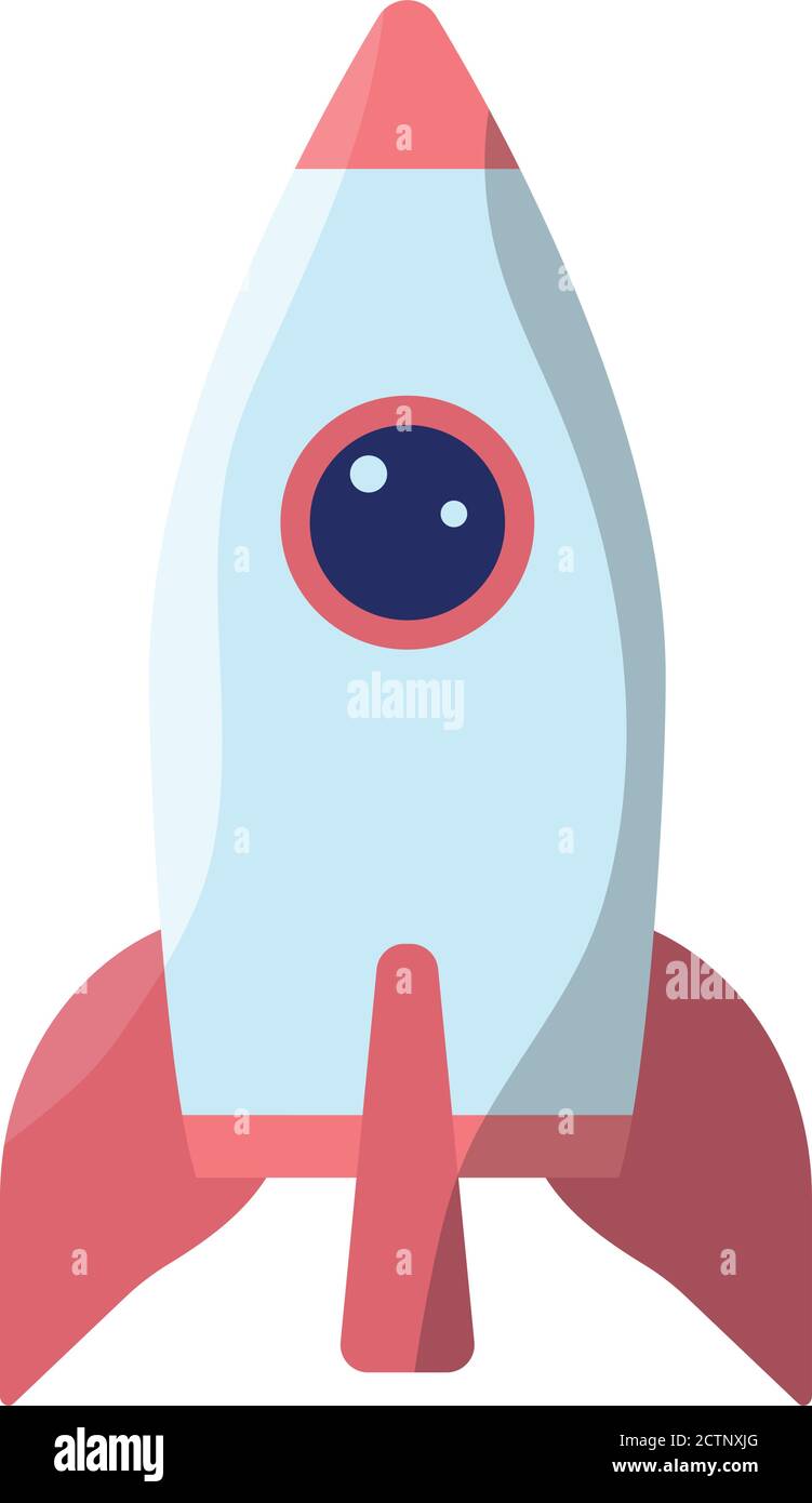 rocket launcher startup isolated icon vector illustration design Stock ...