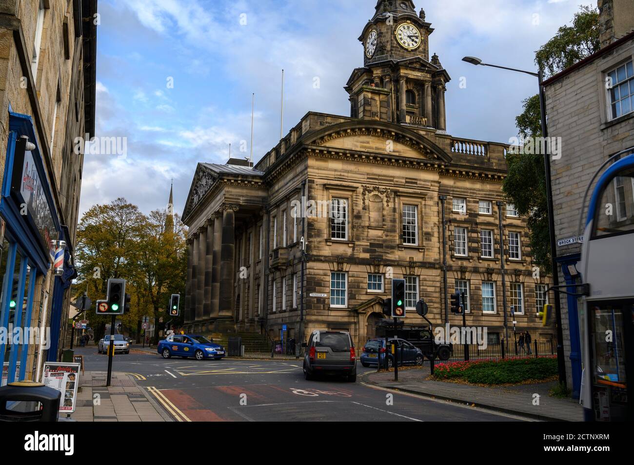 Lancaster town centre, Lancashire, England Stock Photo - Alamy