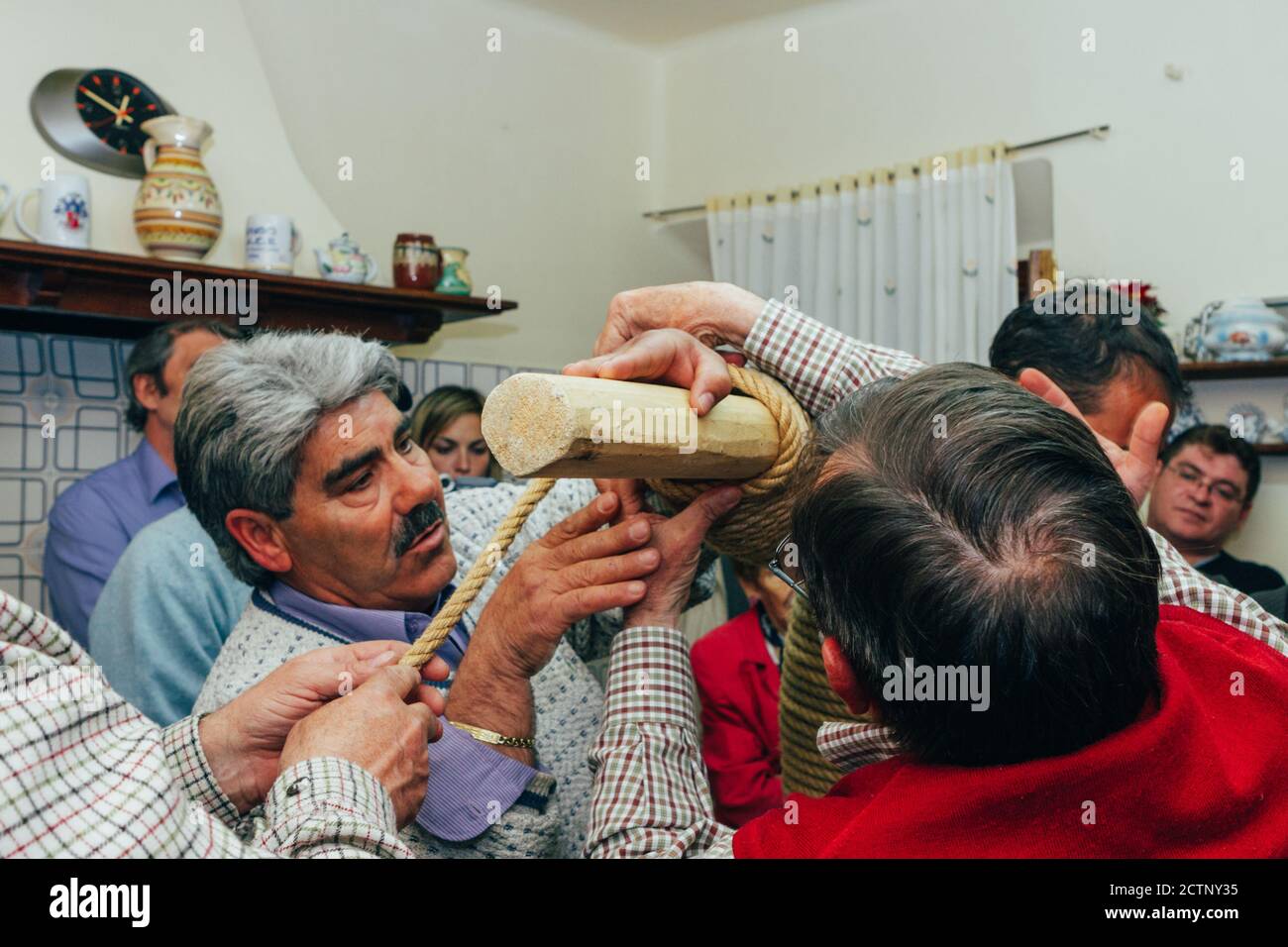 religious ritual los empalaos - the empaled - takes place in Valverde ...