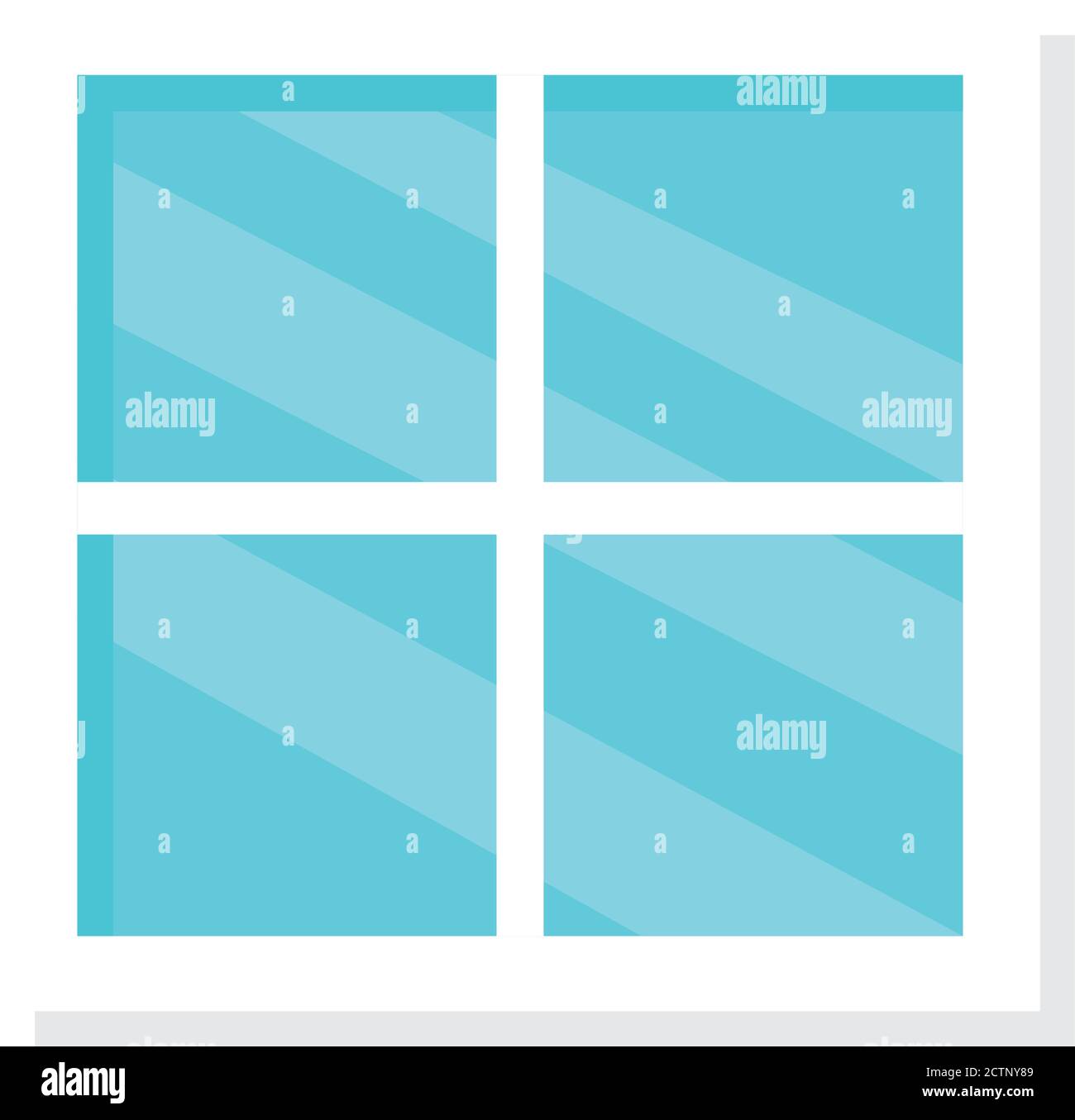 Isolated window icon vector design Stock Vector Image & Art - Alamy