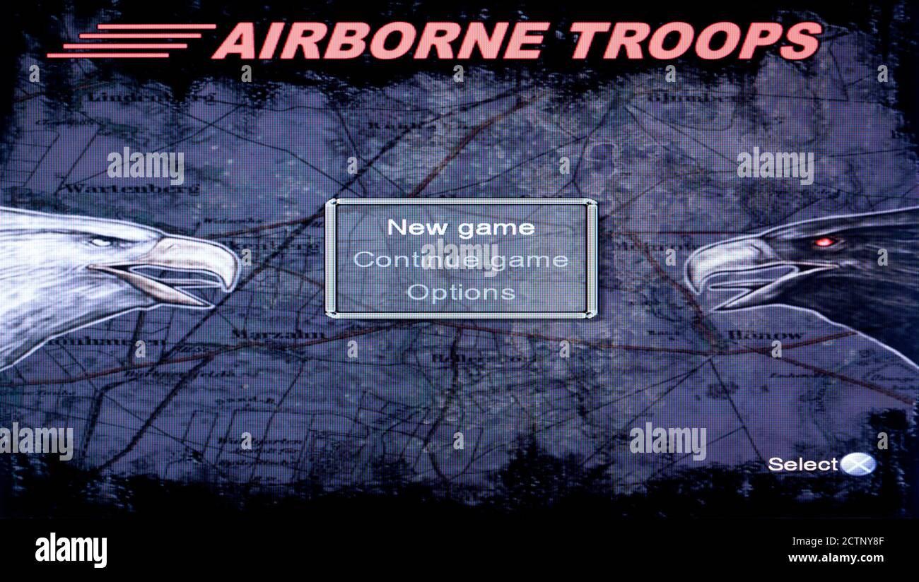 Airborne Troops - Sony Playstation 2 PS2 - Editorial use only Stock ...