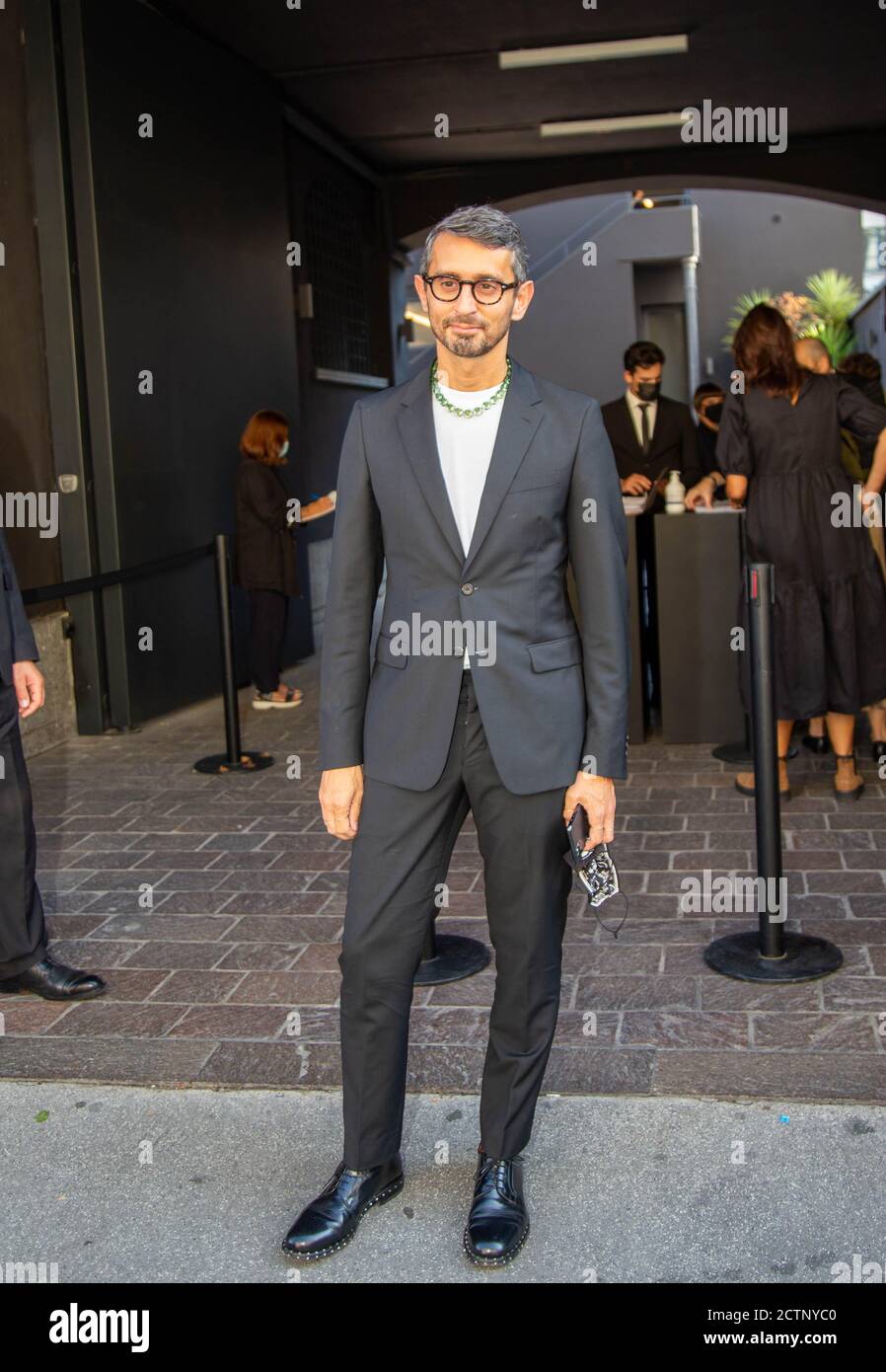 Simone Marchetti director of Vanity Fair is photographed before ...