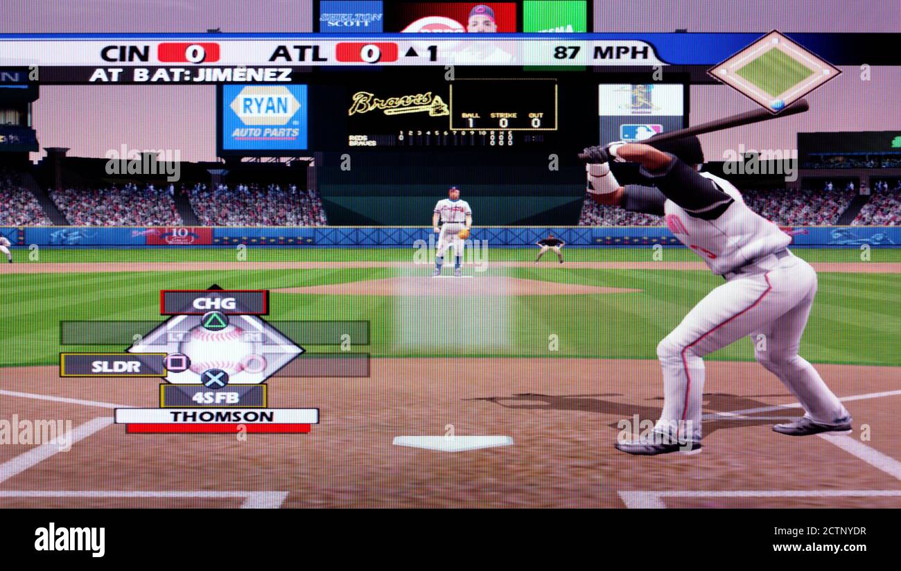 All-Star Baseball 2005 - Sony Playstation 2 PS2 - Editorial use only ...