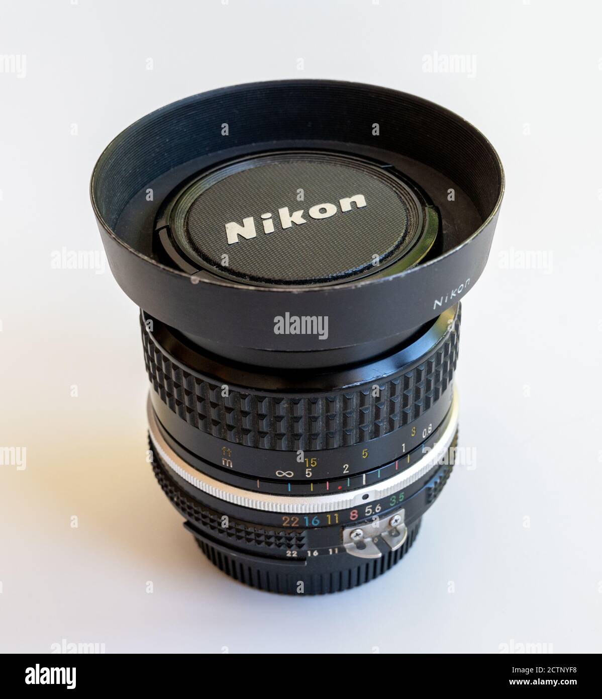 Nikon cap in hand hi-res stock photography and images - Alamy