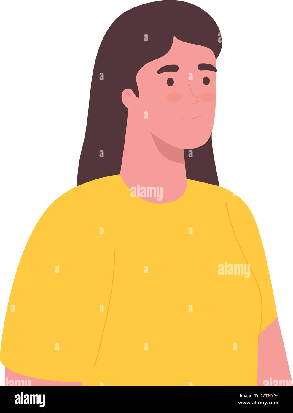 Isolated woman cartoon vector design Stock Vector Image & Art - Alamy