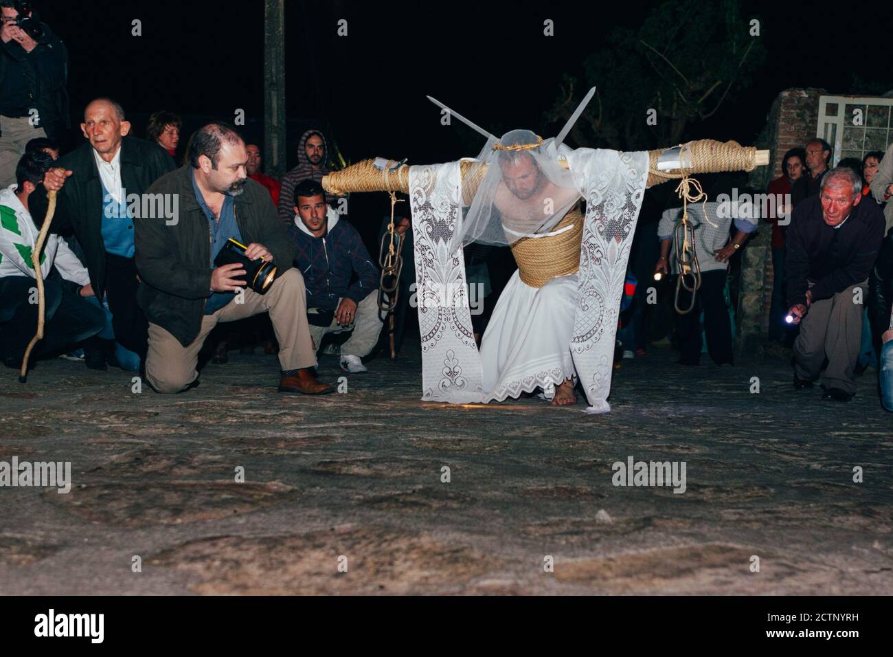religious ritual los empalaos - the empaled - takes place in Valverde ...
