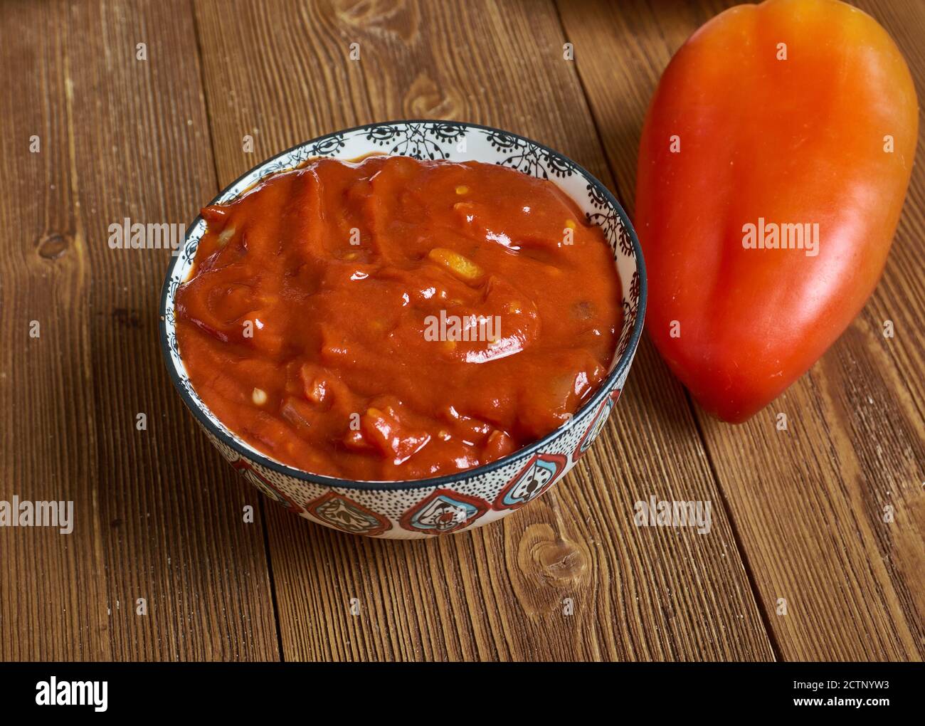 Monkey gland sauce - restaurant item in South Africa. The tangy sauce ...