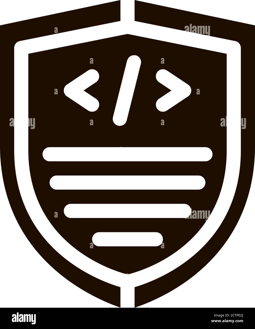 Coding Antivirus Program Vector Icon Stock Vector Image And Art Alamy 