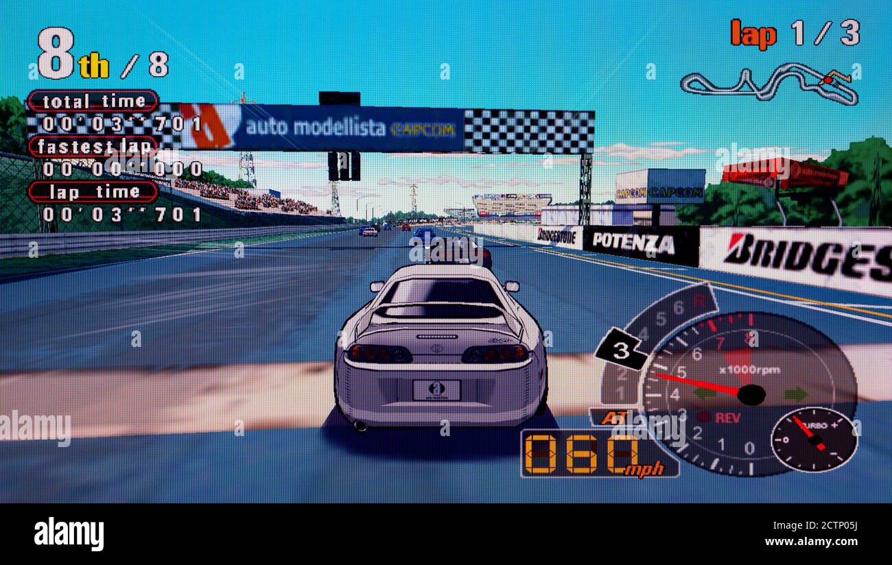 auto modellista - Sony Playstation 2 PS2 - Editorial use only Stock ...