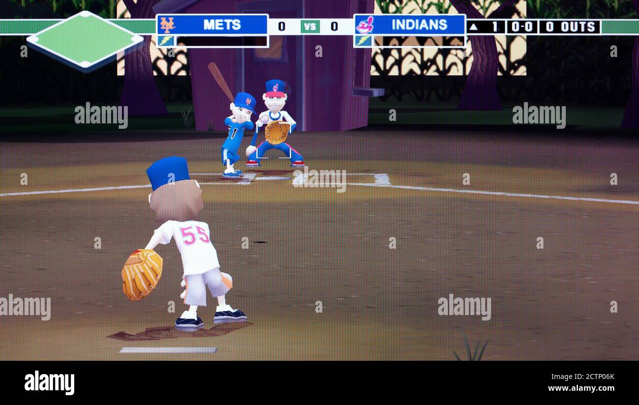 Backyard Baseball '10 - Sony Playstation 2 PS2 - Editorial use only ...