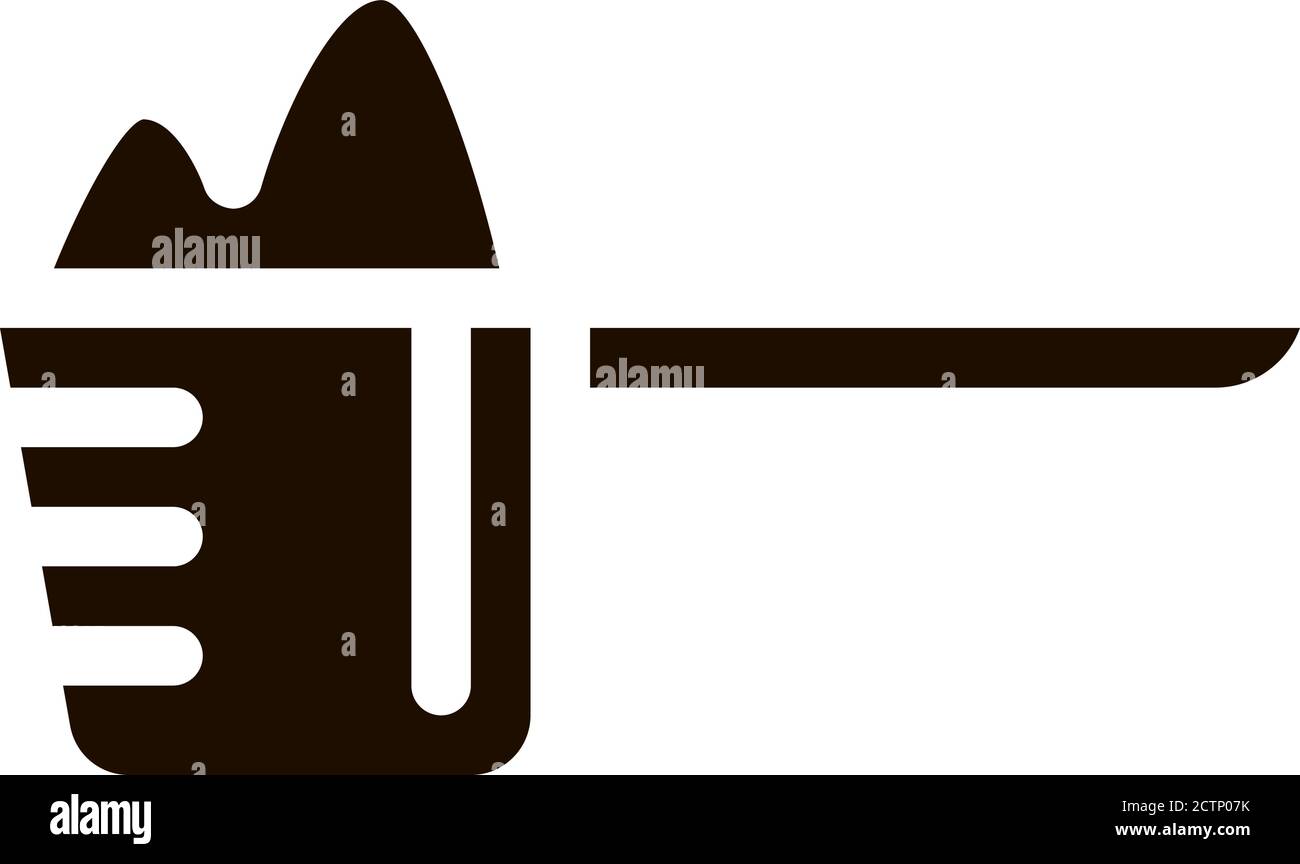 Scoop Of Whey Protein Sport Vector Icon Stock Vector Image & Art - Alamy