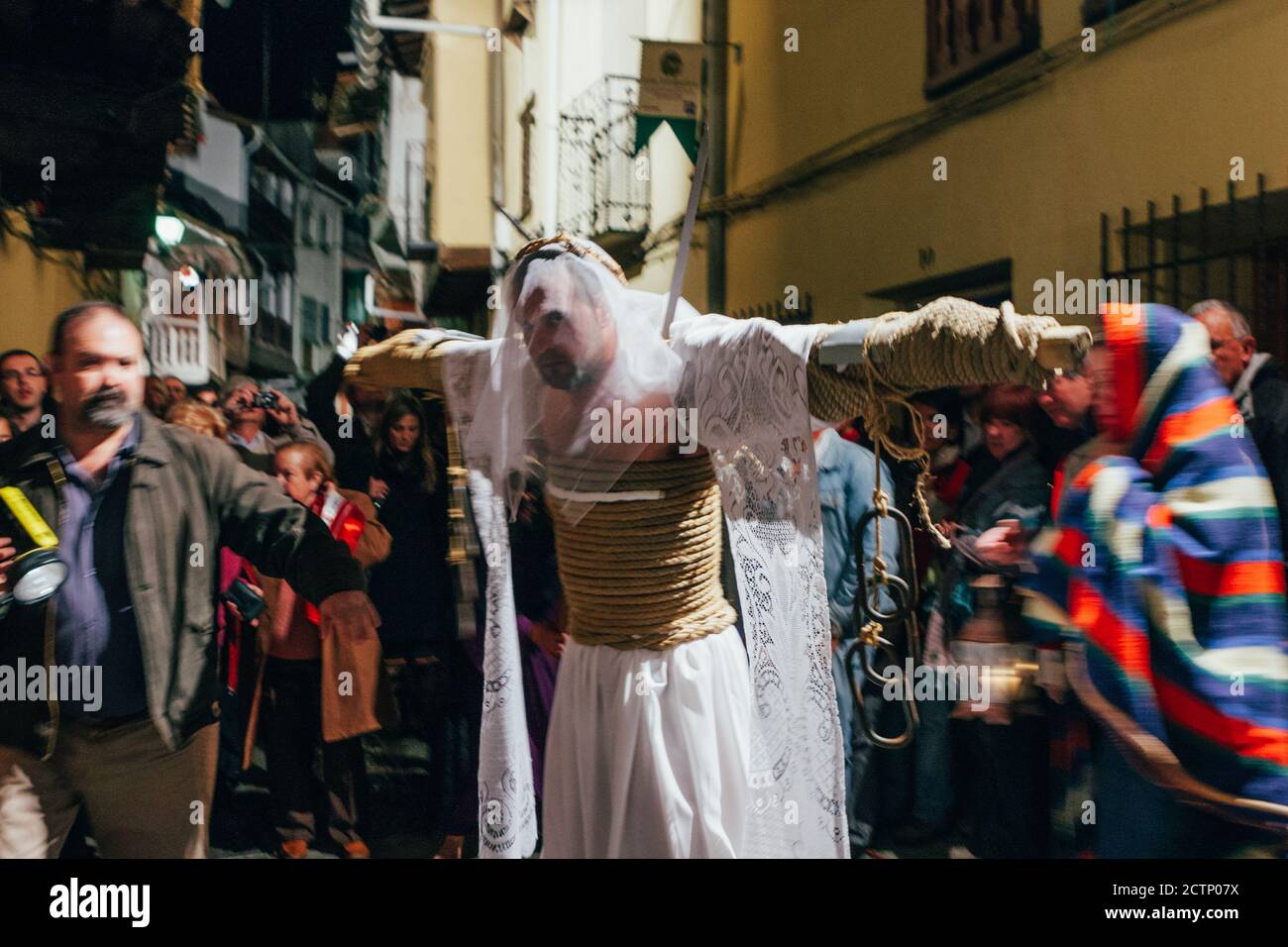 religious ritual los empalaos - the empaled - takes place in Valverde ...