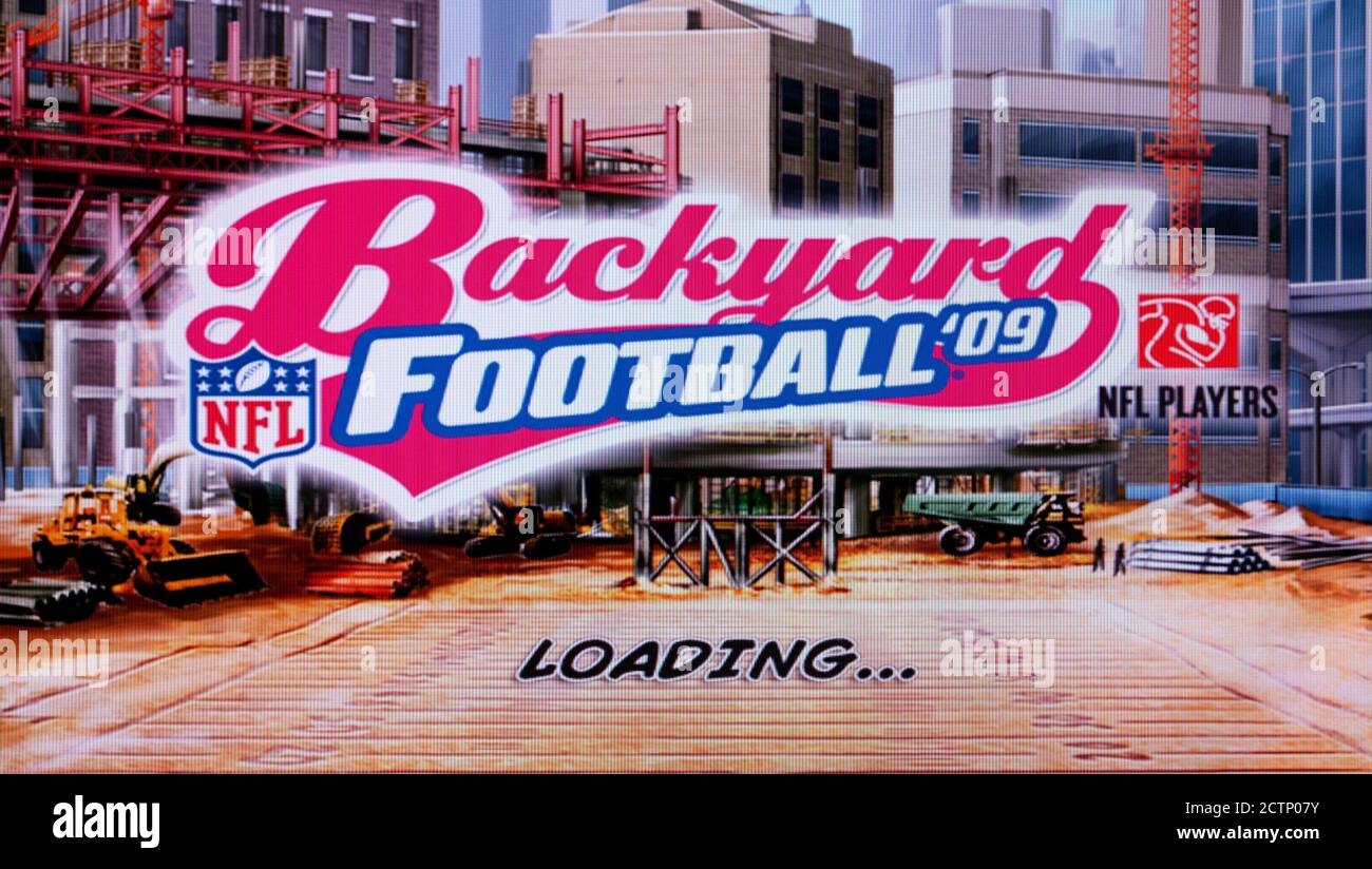 Backyard Football '09 - Sony Playstation 2 PS2 - Editorial use only ...