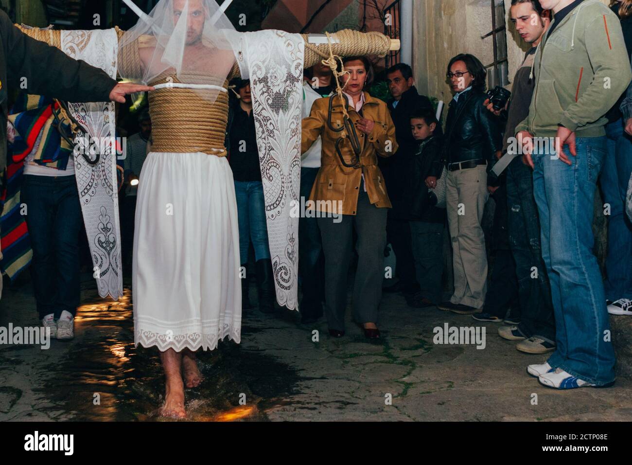 religious ritual los empalaos - the empaled - takes place in Valverde ...
