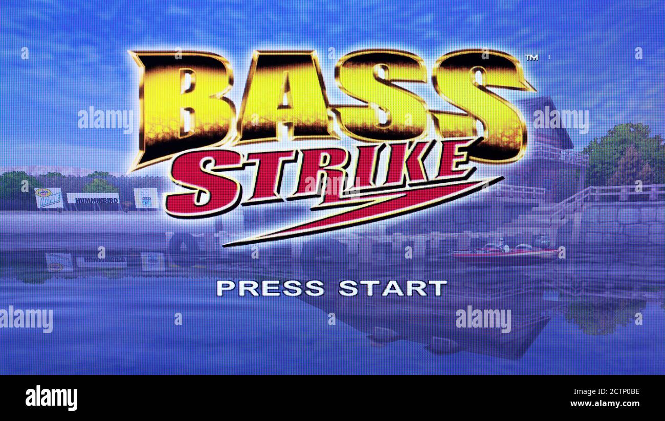 Bass Strike - Sony Playstation 2 PS2 - Editorial use only Stock Photo ...