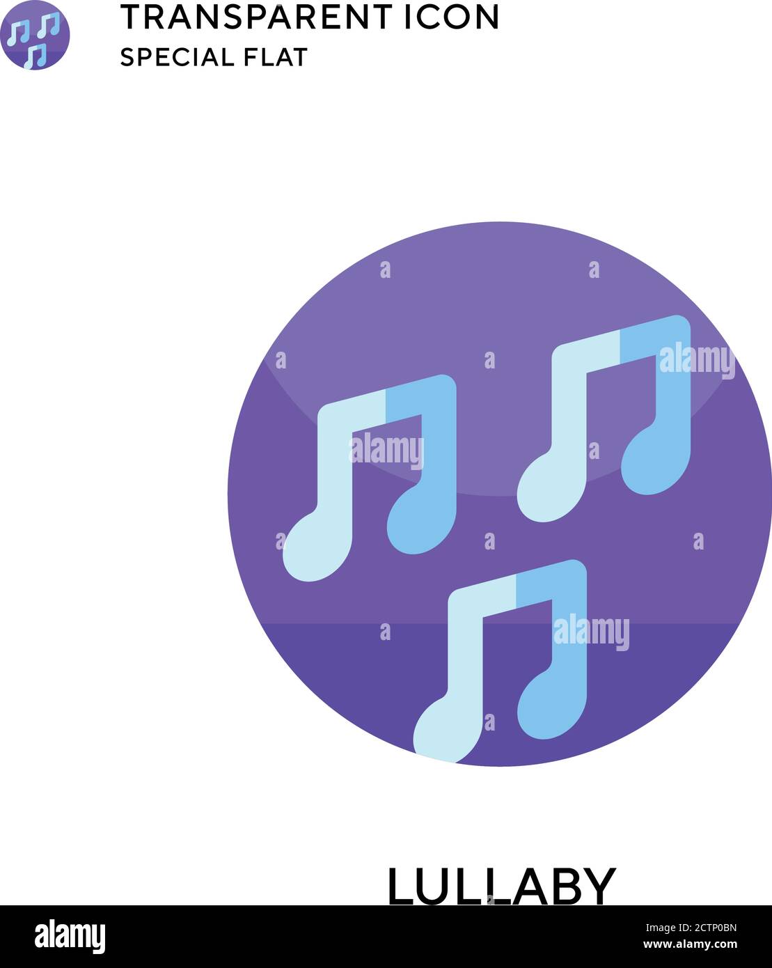 Baby bedtime music Stock Vector Images - Alamy