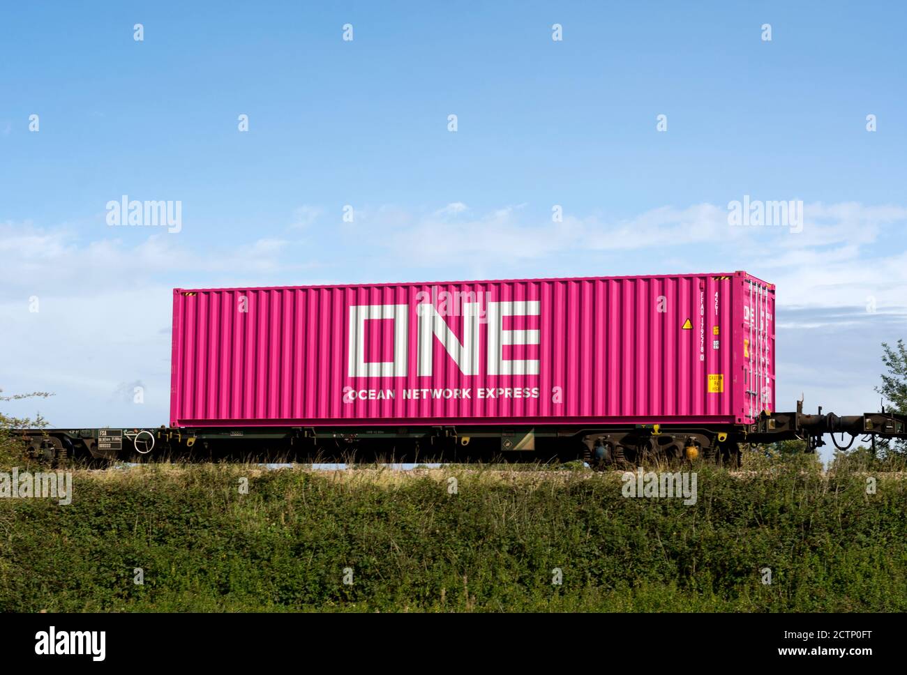 Container trains hi-res stock photography and images - Alamy