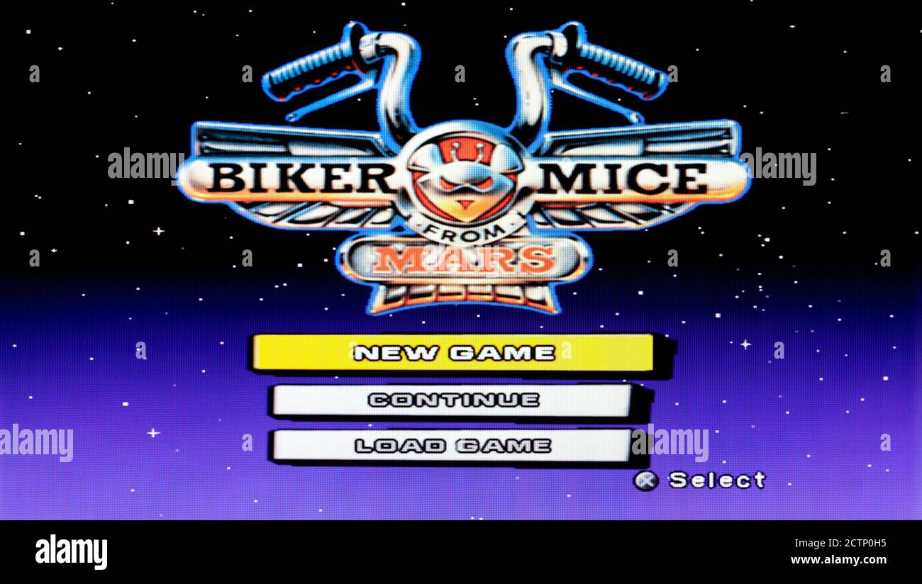 Biker Mice from Mars - Sony Playstation 2 PS2 - Editorial use only ...