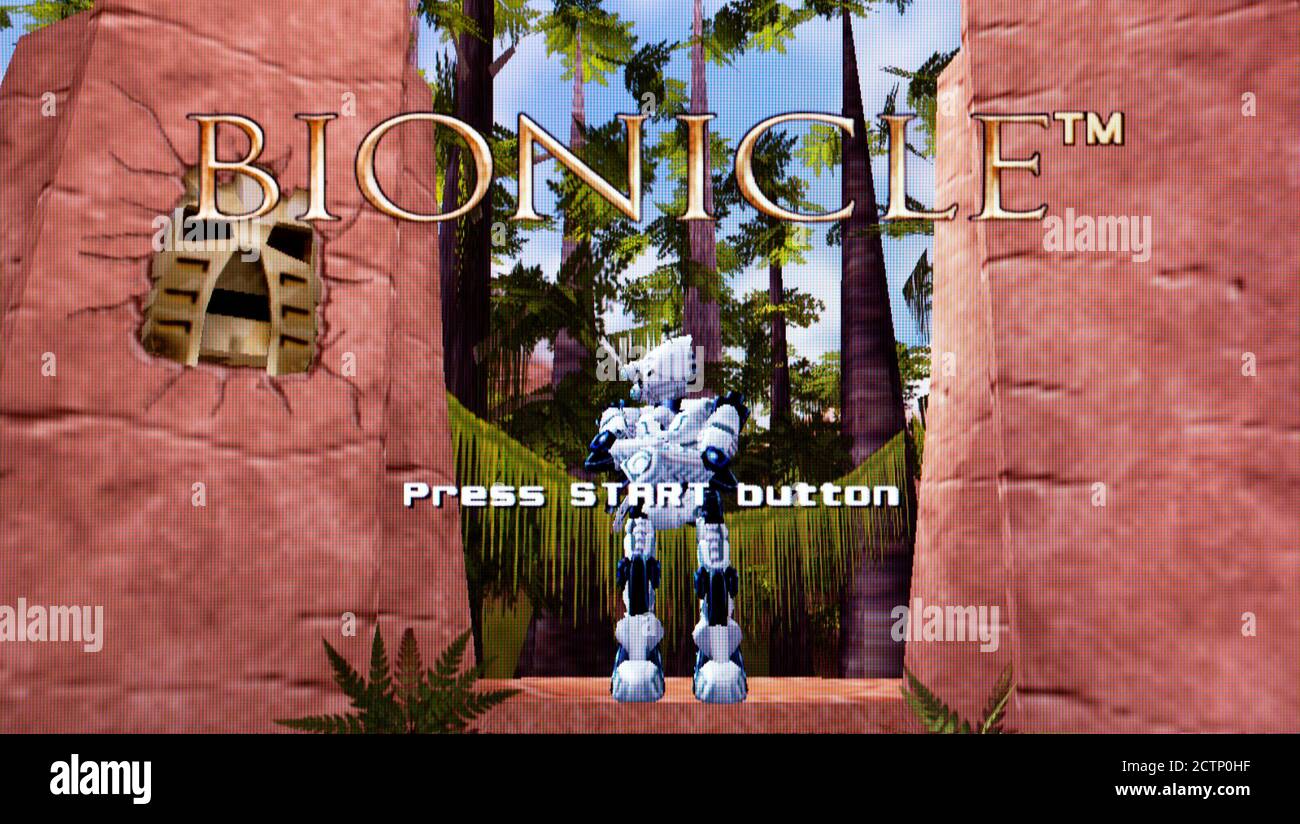Bionicle - Sony Playstation 2 PS2 - Editorial use only Stock Photo - Alamy