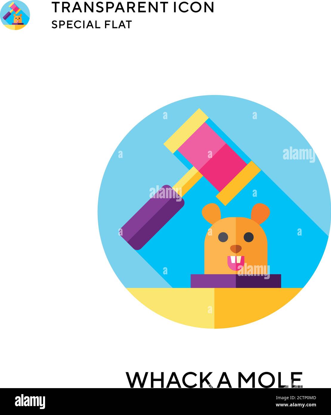 Whack a mole illustration hi-res stock photography and images - Alamy