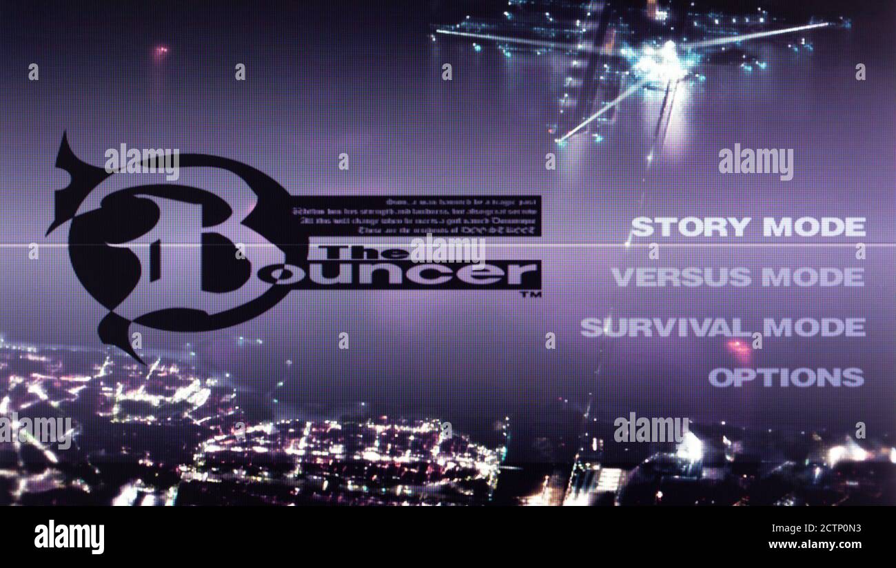 The Bouncer - Sony Playstation 2 PS2 - Editorial use only Stock Photo ...