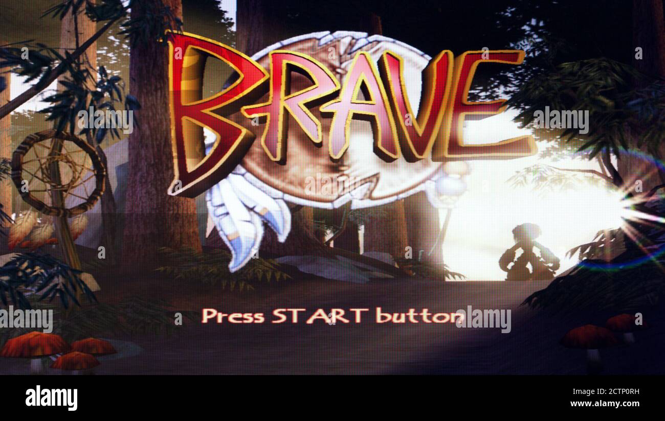 Brave - Sony Playstation 2 PS2 - Editorial use only Stock Photo - Alamy